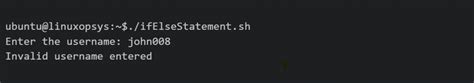 Bash If Else Statements Examples And Syntax