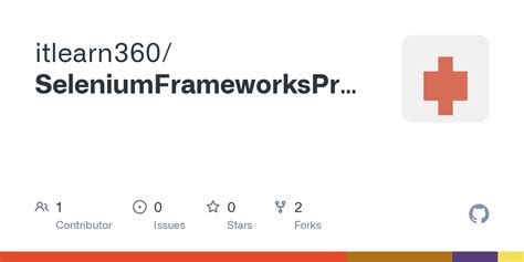 github itlearn360 seleniumframeworksproject