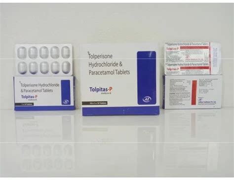 Tolperisone Hydrochloride Paracetamol Tablets 50 Mg At Best Price In Keshod
