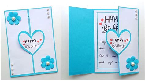 Handmade Birthday Card Tutorial Handmade Birthday Card Tutorial