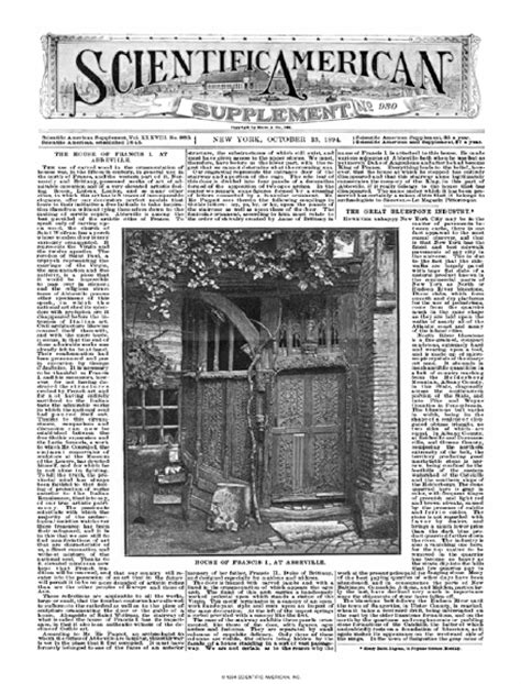 Issue Archive 1894 Scientific American