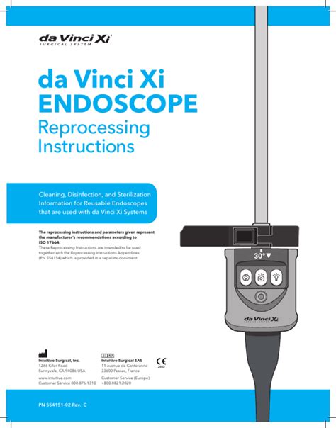 Endoscope Reprocessing Instructions Pdf Download