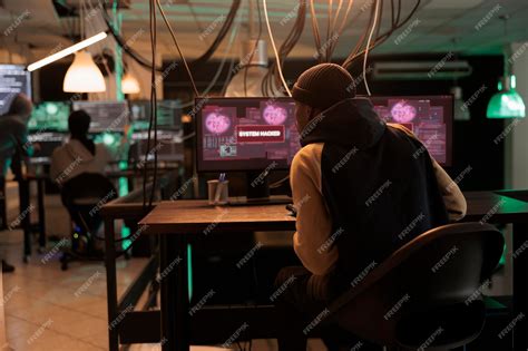 Premium Photo Successful Cyberattack And System Hacked By