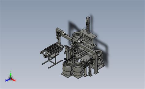 全自动轴承销子组装压机设备 Step 模型图纸下载 懒石网