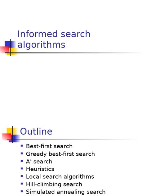4 Informed Search Algorithms Pdf Algorithms And Data Structures