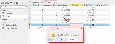 implementing data validation rules to ensure data integrity in
