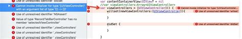 已解决 Swift代码出错Cannot invoke initializer for type UIViewController with an argument list of