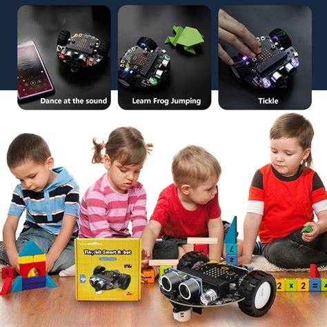 Yahboom Tinybit Smart Robot Car Compatible With Microbit V215 Board