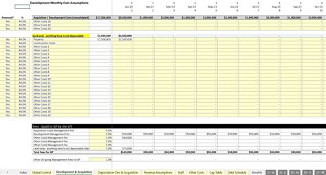 Real Estate Investment Excel Template