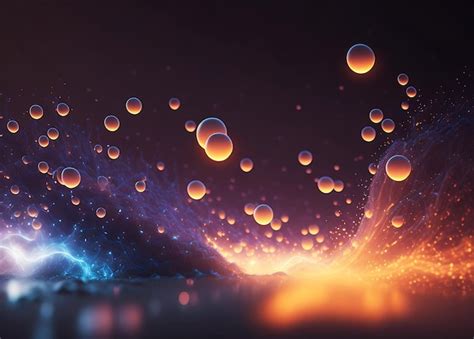 Premium Ai Image Wavy Shiny Dekstop Background Generative Ai