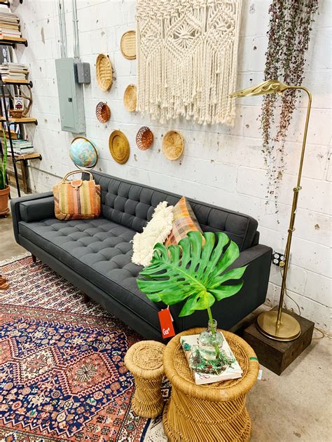 One Gus Sofa Three Ways Bohemian Moody Modern And Plant Lady Style