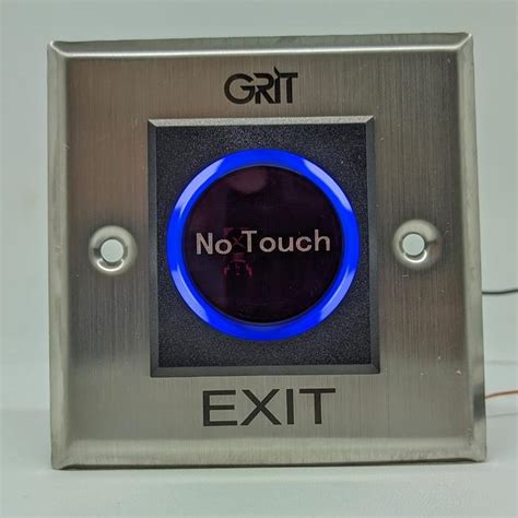 Jual Tombol Exit Button Sensor No Touch Button Exit Touchless Infrared Sensor Tombol No Touch