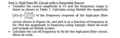 Solved Using Matlab Calculate The Magnitude Of The Chegg Com