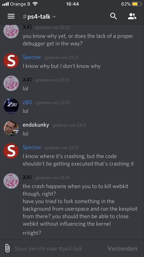 Specterdev On Playstation 4 V405 Kernel Exploit Progress Updates