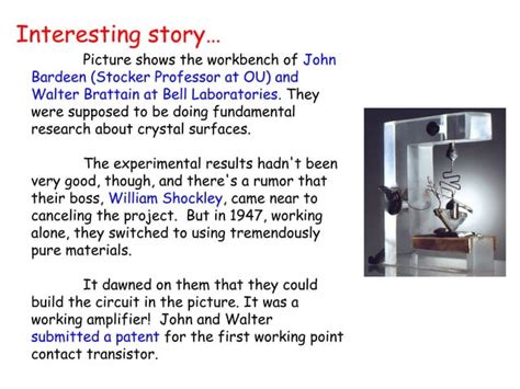 TRANSISTORS PPT Chemistry Science