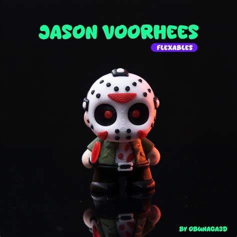 🤏 Jason Voorhees Flexables・ 3mf File For 3d Printing・cults