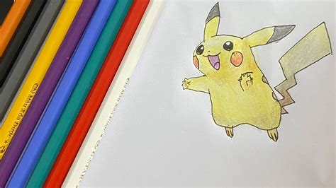 How To Draw Pikachu Easy Step By Step YouTube