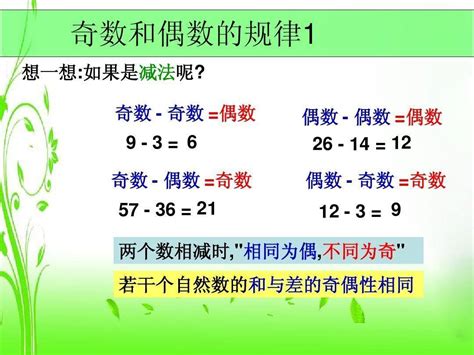 奇数和偶数的加减乘除的关系是什么 百度经验