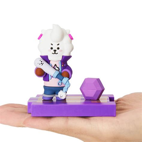 Bt X Brawl Stars Bibi Rj Buildable Figure Brawl Stars Star Diy