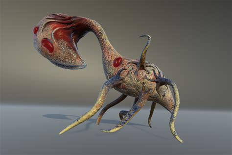 Alien Flora 39 3d Creatures Unity Asset Store