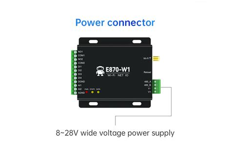 ebyte e870 e1 edge acquisition gateway io controller ethernet rs485 4di