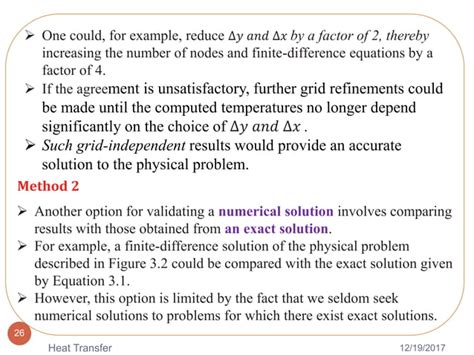 Two Dimensional Steady State Heat Conduction Pptx