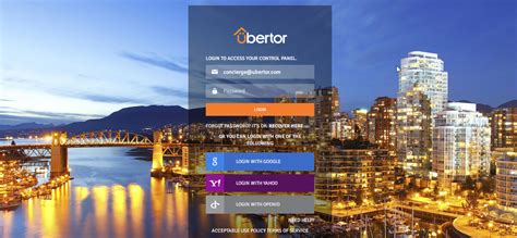 How To Log In To My Ubertor Website Ubertor Help Desk