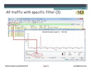 Lesson Network Analysis Using Wireshark Advanced Statistics Tools PDF