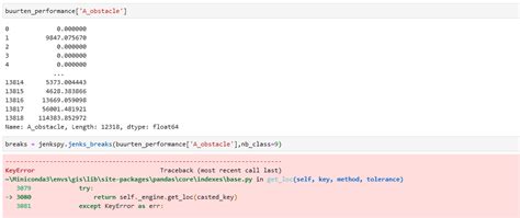 Keyerror Issue Mthh Jenkspy Github
