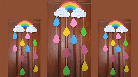 ایده های خلاقانه برای تزئین دیوار کلاس با اوریگامی