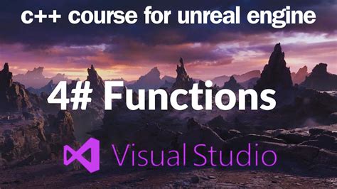 C Course For Unreal Engine 5 Functions In C Youtube