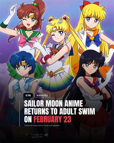 Warded Icymi The Original Sailor Moon Is Returning To Adult Swim On
