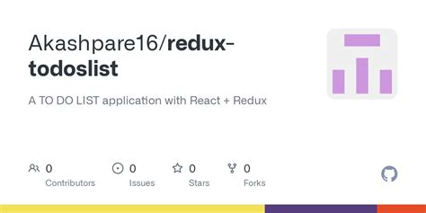 Github Akashpare16redux Todoslist A To Do List Application With