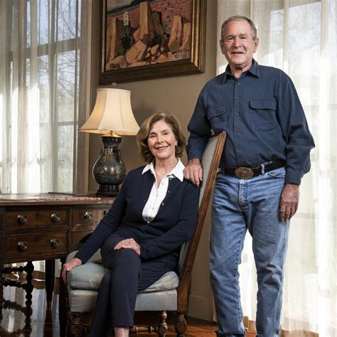 From Their Texas Ranch George And Laura Bush Start At The Beginning Wsj
