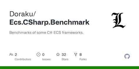 Dorakuecscsharpbenchmark Benchmarks Of Some C Ecs Frameworks C