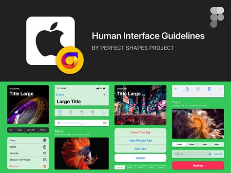 Free Ios Ui Kit For Figma By Perfect Shapes Project On Behance