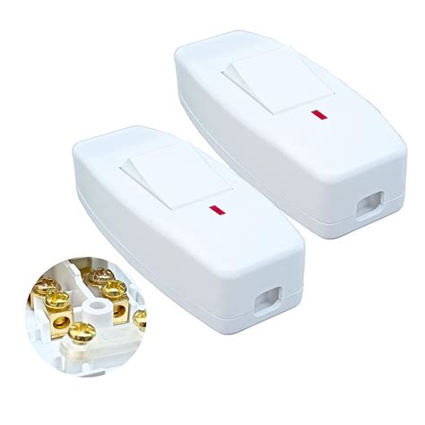 Inline Cord Switch Button In Line Cord Appliance Switchrated 6a Lamp