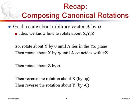 Transformations Cs 445645 Introduction To Computer Graphics David