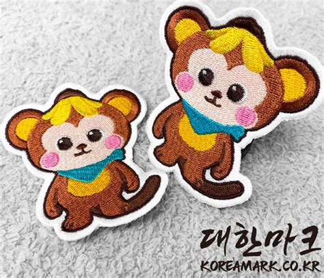 와펜 패치제작 대한마크 옷핀으로 어디든 마음대로 붙이기 네이버 블로그