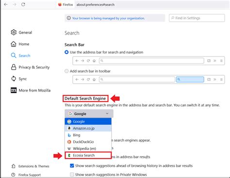 How To Set Ecosia As Your Default Search Engine Ionos Ca