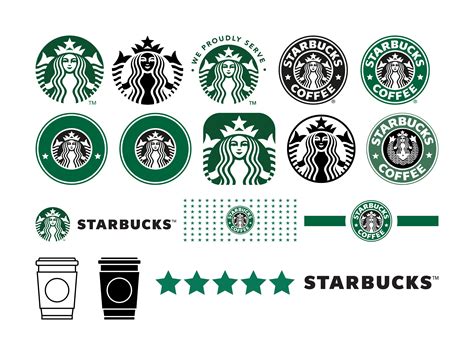 Icono Del Logotipo Del Signo De Starbucks Svg Archivo Png Etsy México