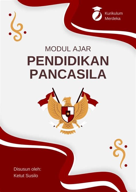 Gratis Desain Contoh Bahan Ajar Canva