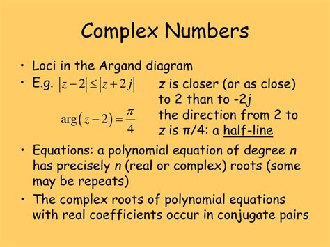 PPT Complex Numbers PowerPoint Presentation Free Download ID