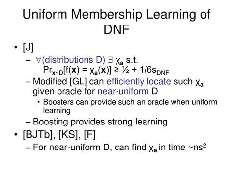 Ppt Fourier Analysis And Boolean Function Learning Powerpoint Presentation Id 166366