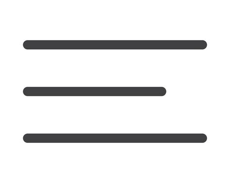Hamburger Menu Icon Buttons For Website UI Navigation Mobile App Presentation Design