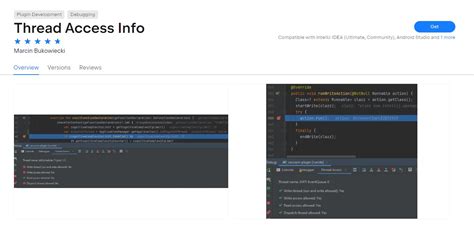 Java Thread Access Info Plugin For Inteliji Idea Stack Overflow