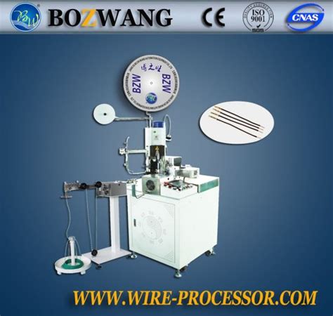 China Bzw 1 0 N Automatic Single End Twisting And Terminal Crimping Machine China Twisting And