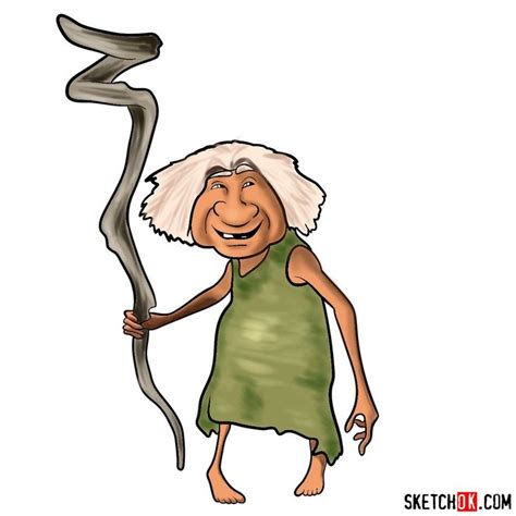 How To Draw Gran Crood Drawings Guided Drawing Easy Drawings