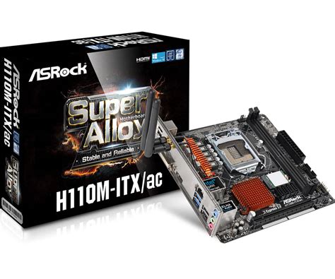 Asrock H M Itx Ac Motherboard Specifications On Motherboarddb