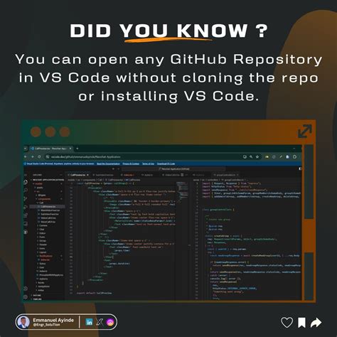 emmanuel ayinde on linkedin didyouknow softwareengineering github